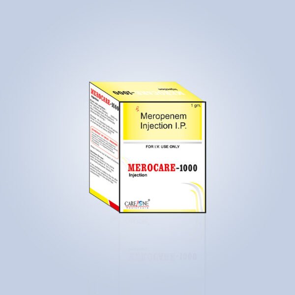 MEROCARE 1GM INJECTION - Carezone Healthcare